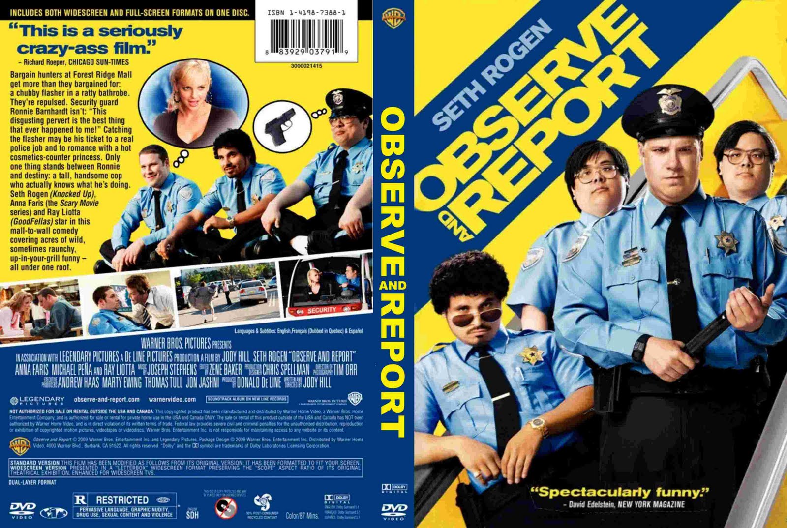 DVD Movies: Observe And Report